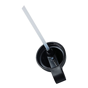 32 oz Baseball Sports Water Bottle Insulated 2 Lids Straw Travel Tumbler Durable Stainless Steel Vacuum Bottle (white)