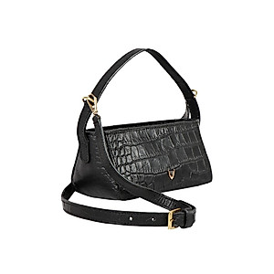 Hidesign Women's Leather Multi-Purpose Micro Crossbody Bag/Satchel