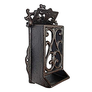 NACH Cast Iron Vintage Match Box Holder