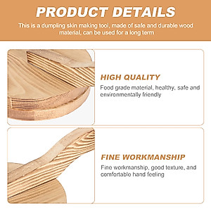 Generic Wood Tortilla Press Dough Presser Square Mexican Tortilla Dumpling Press Maker Tortilla Maker For Crepe Pancake Pan Crispy Popiah Brown