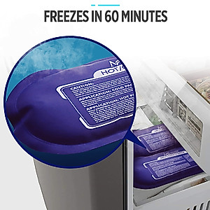 Reusable Hot and Cold Ice Packs for Injuries (3-Piece Set), Joint Pain, Muscle Soreness and Body Inflammation - Reusable Gel Wraps - Adjustable & Flexible for Knees, Back, Shoulders, Arms and Legs