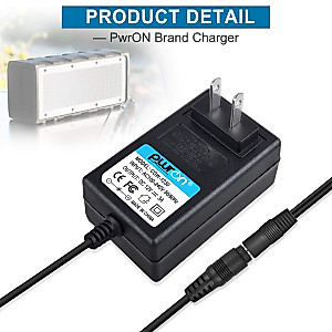 PwrON 12V AC Adapter Fits for Braven BRV-X 14073941 14113952 13113902 Ultra Rugged Wireless Speaker Braven BRVX BRVXGWB BRVXBBB; BRV-HD 141041371 Wireless Bluetooth Speaker BRVHD BRVHDBG Power Supply