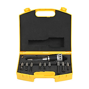 HFS(R) R8 Shank Boring Set 2" Boring Head 1/2" Carbide Boring Bar Set 9pcs for Milling