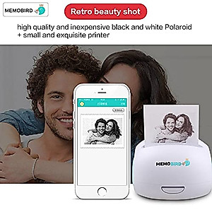 Memobird G1 Mini Photo Wireless Printer for Smartphones (Pink)