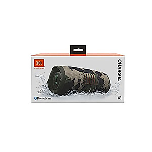 JBL CHARGE 5 - Portable Bluetooth Speaker with IP67 Waterproof and USB Charge out - Squad