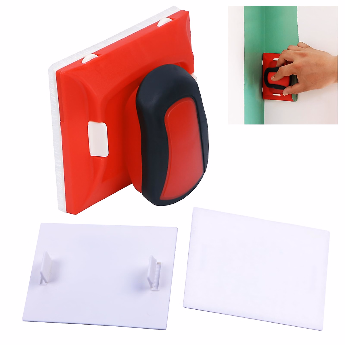 DIQQHI Paint Edger Trimmer with 2 Replacement Pads | Paint & Trim Tool for Walls, Ceilings, Corners, and Edges