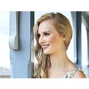 silver and gold tassel earrings long earrings (style 4)