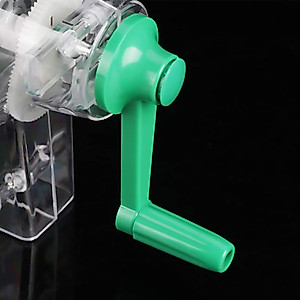 Hand Crank Generator, 6.3V DC Hand Cranked Dynamo No Battery Teaching Demonstrations Hand Crank Dynamo