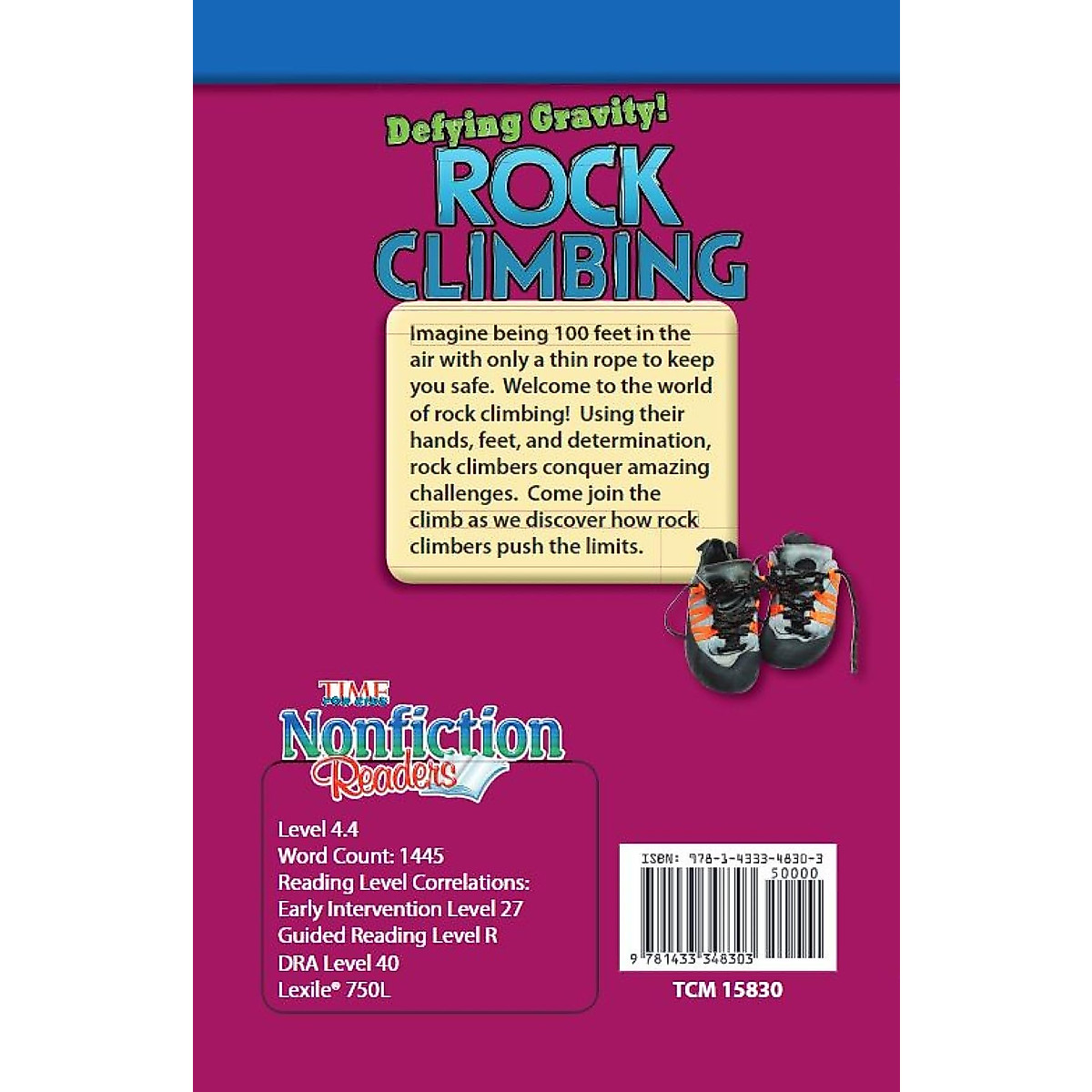Teacher Created Materials - TIME For Kids Informational Text: Set 1 - 10 Book Set - Grade 4 - Guided Reading Level Q - S