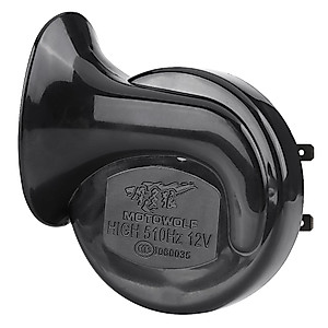 Horn Speeker Waterproof 12V, Keenso Universal Loud Electronic Air Horn for Motorcycle Auto Car Scooter (TypeB)