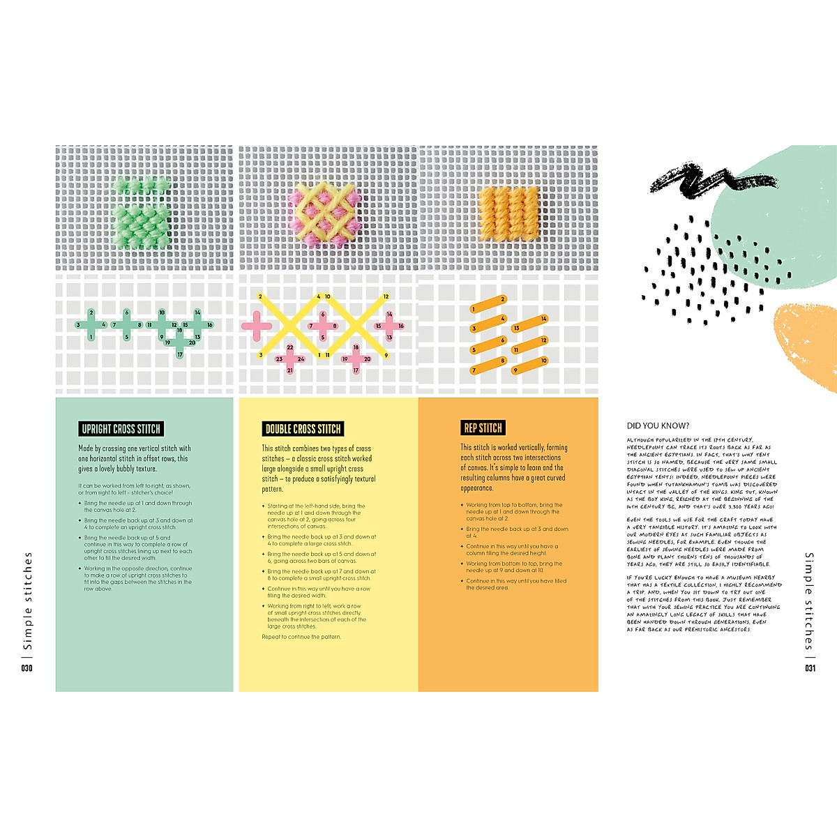 Needlepoint: A Modern Stitch Directory: Over 100 creative stitches and techniques for tapestry embroidery