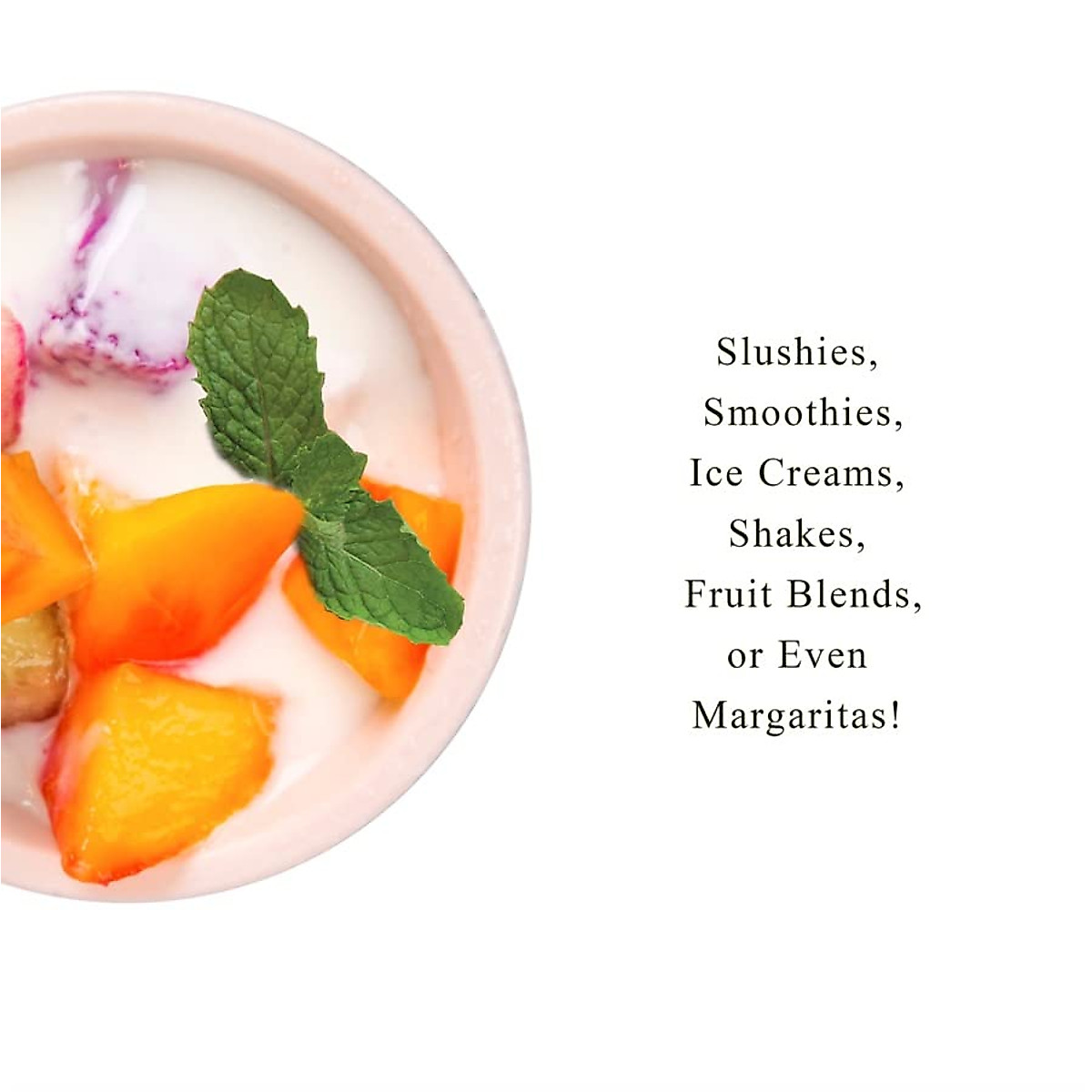 Slushie Maker Cup for Kids and Adults – Premium Slushy Cup Kitchen Set with Spoon Included – Multipurpose Ice Cream Maker Ideal for Smoothies, Slushies, Ice Cones – Easy to Use and Clean