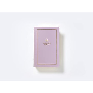 Biblia Católica, Regalos y Ceremonias, color Rosa, Cuero Reciclado (Biblia De America) (Spanish Edition)
