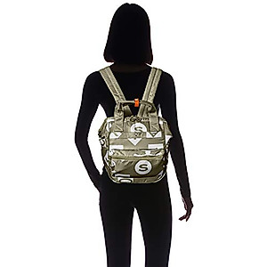 Savoy SM192314 Women's Bag, Khaki/Orange