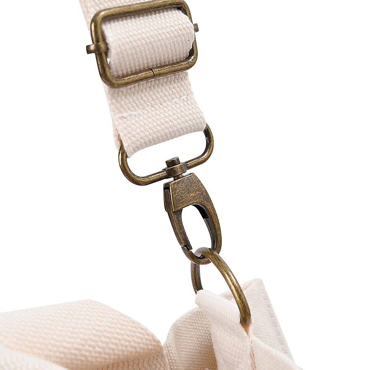 Augbunny Heavy Duty Canvas Extra Large Shoulder Crossbody Bag Grocery Shopping Bag Beach Tote Multi Purpose Daily Use Casual Tote