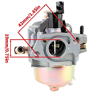 HUSWELL 247.889571 Carburetor Primer Bulb Fuel Line kit for Troy-Bilt Storm 2410 “Old Style” 247.889701 247.886910 247.887200 247.889571 247.88955 247.881720 MTD 270-QU 952Z265-SUA Huayi 170SA