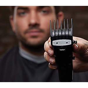 Wahl Professional 5-Star Balding Clipper with V5000+ Electromagnetic Motor and 2105 Balding Blade for Ultra Close Trimming, Outlining and for Full Head Balding for Professional Barbers - Model 8110