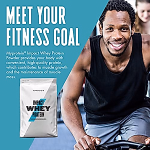 Myprotein Impact Whey Protein Blend, Unflavored, 2.2 lbs (40 Servings)