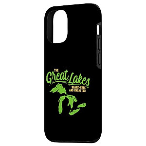 iPhone 13 The Great Lakes Shark Free And Unsalted Summer Vacation Case