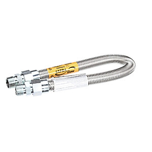 Cleveland KE603155 Stainless Steel Flex Gas Hose, 3/4" Diameter