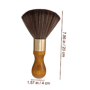 Parliky Cleaning Brush Vinyl Record Turntable Record Vinyl Dust Brush Record Dust Remover Haircut Brush Nail Commode Pan Soft Bristle Cleaning Cd Beech Soft Fur