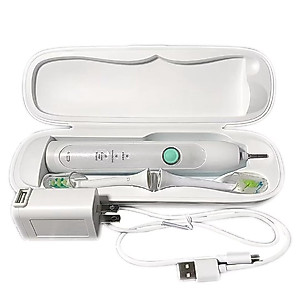 USonline911 Premium Economical Travel Charger Case w/AC Charer + USB Cable for Philips Sonicare HX6xxx HX89 HX91 Series