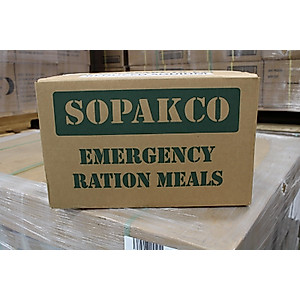 SOPAKCO MREs-Reduced Sodium Food Rations 16 Meals Ready To Eat - 8/23 or newer
