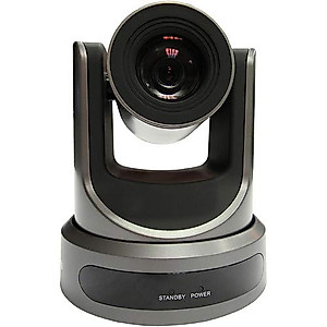 PTZOptics 30X-SDI Live Streaming Broadcast Camera, Gray+ PTZOptics Superjoy IP & Serial PTZ Joystick Controller+ Wall Mount