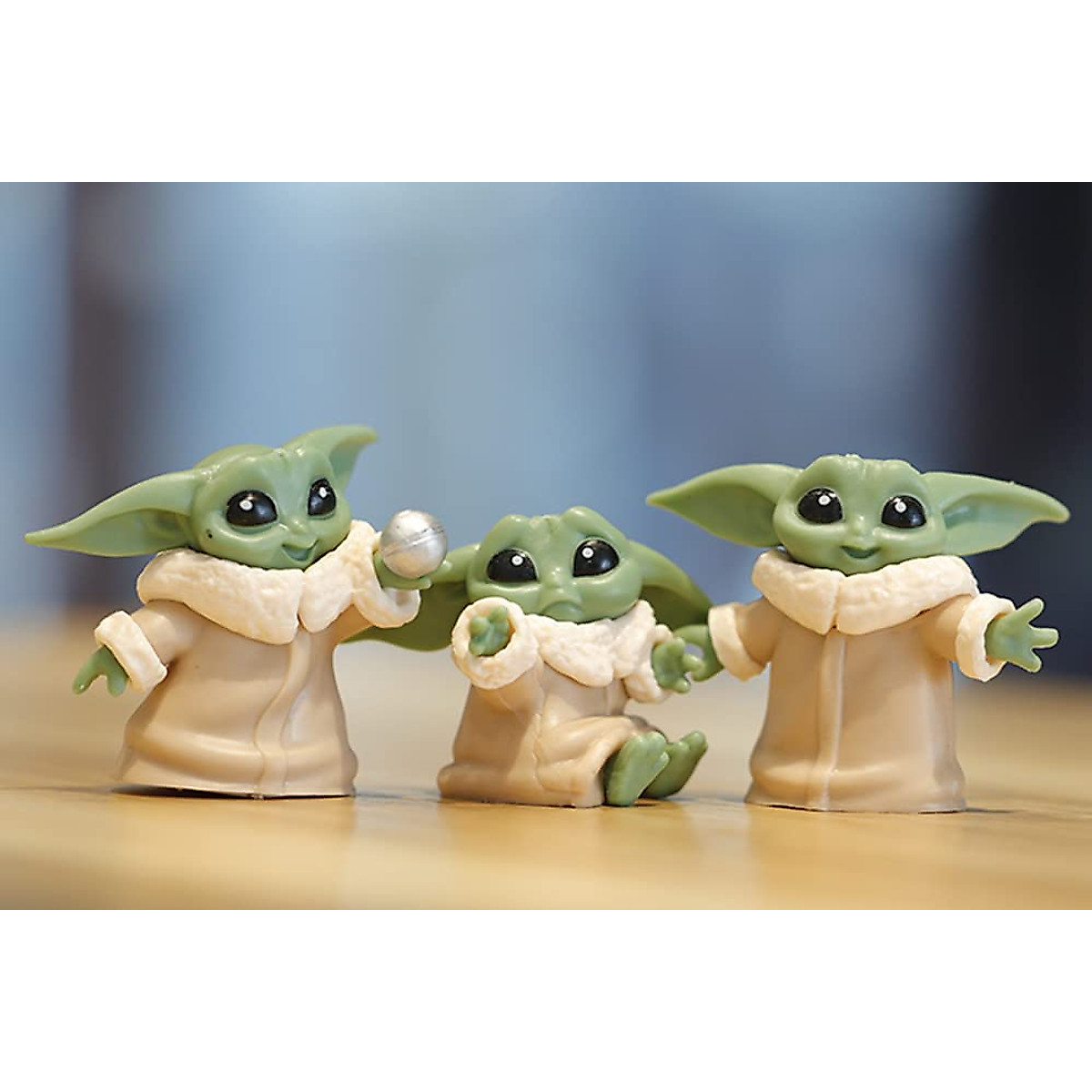 Happay 6PCS Baby Yoda Set, 2.2-Inch Action Figures, Adorable Dolls for Kids, Fun Collectible Toys
