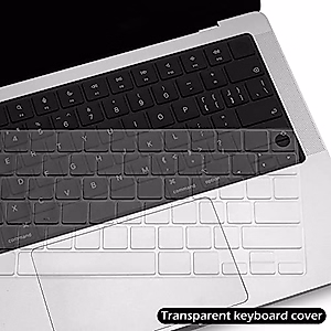 Arisase Ultra Thin TPU Keyboard Cover Skin for Newest MacBook Air 15.3" with M2 Chip 2023-Released (Model: A2941) Soft Laptop Protective Accessories US Layout (Clear)