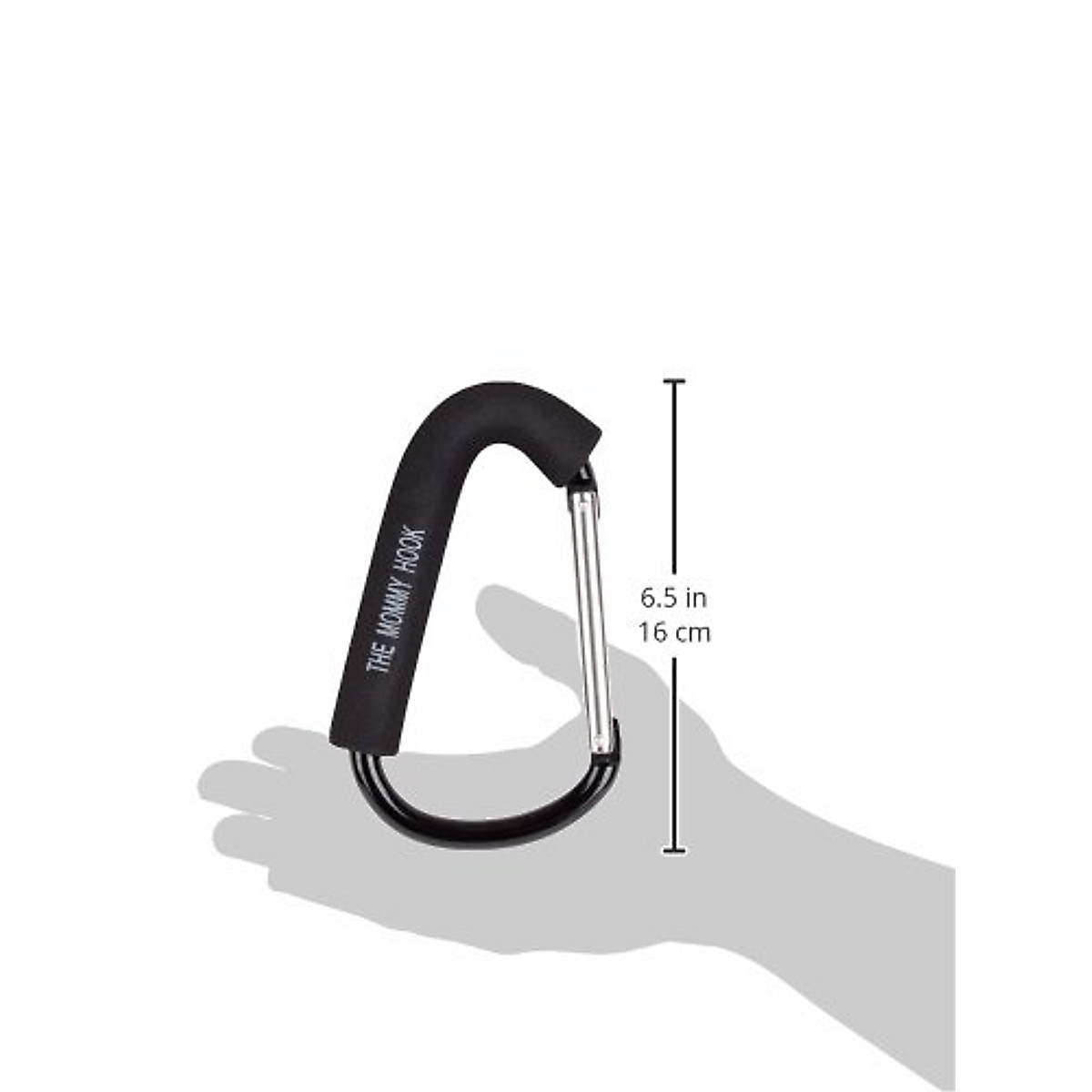 The Original Mommy Hook Stroller Accessory Black