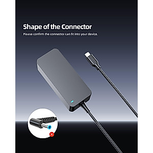 USB C Model Charger for Lenovo ADLX65YDC3D ADLX65YDC2D ADLX65YCC3A ADLX65YCC3D ADLX65YCC2D ADLX65YCC2A ADLX65YLC2D ADLX65YLC3D ADLX65YLC3A ADLX65YLC2A ADLX65YSCC2A ADLX65UDGU2A Laptop Power Adapter