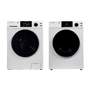 Equator Deluxe Laundry Set Washer 1.9cf 110V +Vented Dryer 220V (Side by Side)