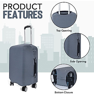Stromguard Travel Luggage Cover I TSA approved Suitcase Protector I Luggage Covers for Suitcase I Suitcase cover Bag I Luggage protector I Durable & Washable I carry on luggage cover protector