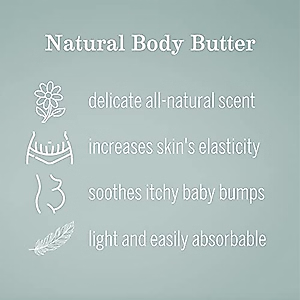 Earth Mama Belly Butter for Dry, Itchy Skin | Luxuriously Moisturizing for Pregnancy & Beyond, 8-Fluid Ounce (Packaging May Vary)