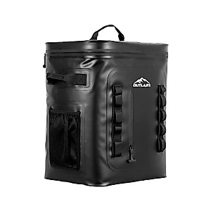 Outlast 30qt Soft Backpack Cooler Bag Waterproof for Ice, Lunch, Beach, Drink, Beverage, Travel, Camping, Picnic, Car, Hiking