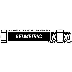 (5pcs) BelMetric M12X1.25X25mm JIS Hex Head Flange Bolt 17mm Wrench, Class 10.9 Plated Yellow Zinc for Automobile, Motorcycle, and Mechanical Applications BF12X1.25X25YLW