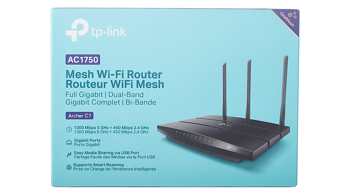 TP-Link AC1750 Dual Band Gigabit WiFi Router (Archer C7)