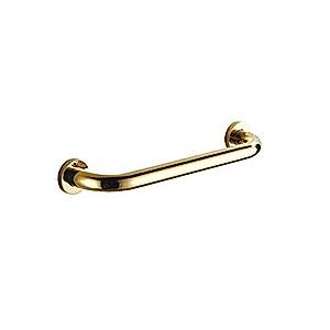 CRODY Bath Wall Attachment Handrails Grab Bar Rails Safety Copper Grab Bar, Wall Mounted Towel Rack Bathroom Handrail Toilet Balance Handrail Shower Assist Decorative Handle/30Cm
