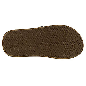 Quiksilver Unisex-Child Youth Monkey Wrench Flip Flop Sandal Big, TAN-Solid, 1(32) M US Little Kid