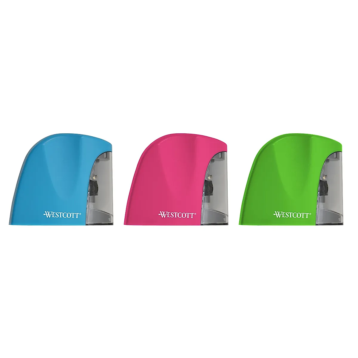 Westcott Kid's Battery Pencil Sharpener, Color Varies (16324)