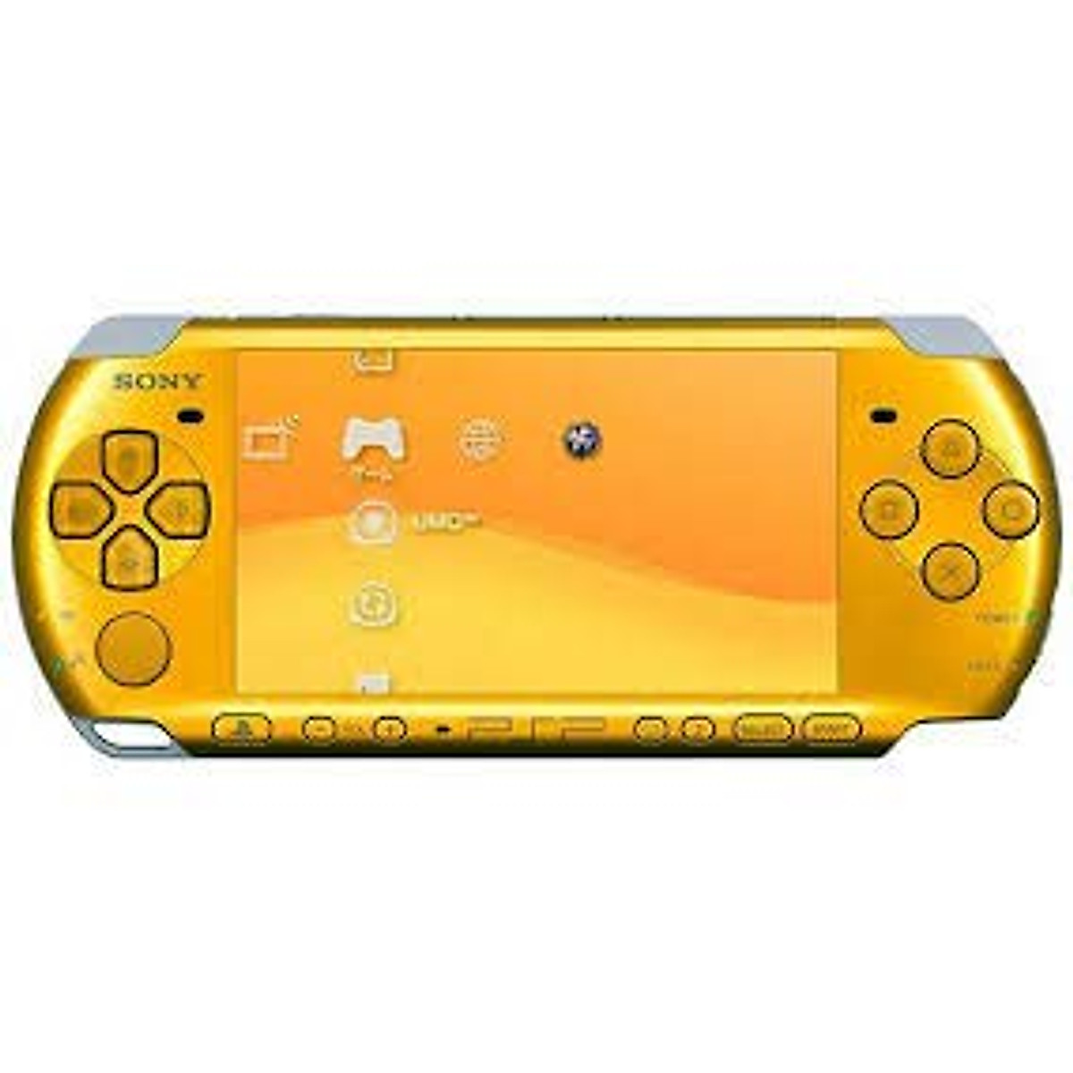 Sony Playstation Portable (PSP) 3000 Series Handheld Gaming Console System - Orange (Renewed)