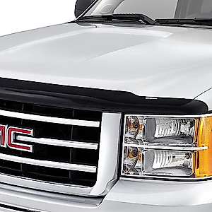 Stampede | Vigilante Hood Protector - High Profile / Smoke | 2009-2014 Ford F-150 (Excludes Raptor, Mounts in Front of Grille) | 2149-2