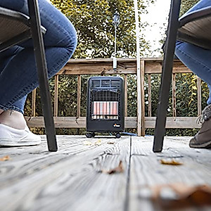 Mr. Heater MH18CH Radiant Cabinet LP Heater,Black