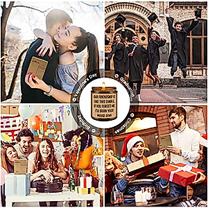 Friend Gifts for Women,Friendship Gifts for Women Friend,Funny Gag Gifts for Women,Best Friend Brithday Christmas Gifts for Women Friends Famale Men Her,Our Friendship is Like This Candle