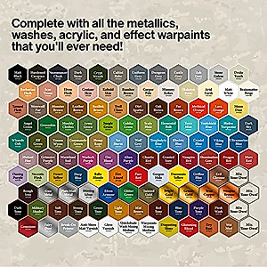 Wargames Delivered Army Painter Ultimate Miniature Paint Set, for Miniature Figure Painting - All-Inclusive Model Acrylic Paint set: Spill Proof Paints, Hobby Brushes, Mixing Balls, & Mixing Bottles.