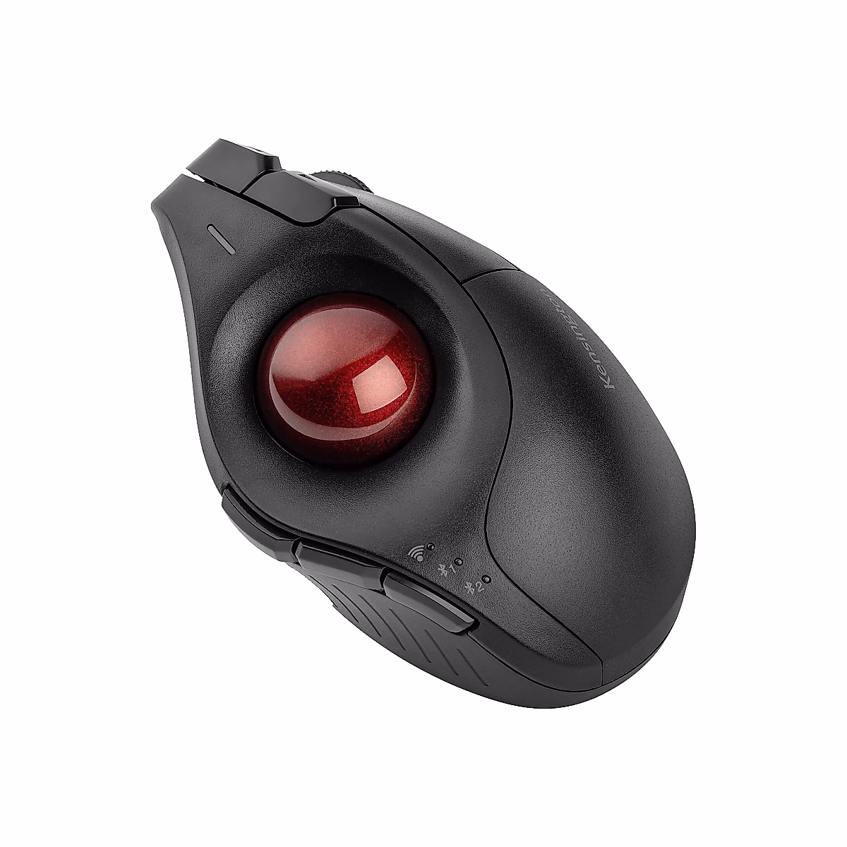 Kensington Pro Fit® Ergo Vertical Wireless Trackball (K75326WW), Black, 3" x 4" x 6.1"