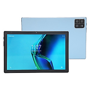 Airshi 10.1 Inch Tablet, 8GB RAM 128GB ROM 5G WiFi Octa CPU 4G LTE Tablet PC 13MP Rear Camera for Business for Work (Blue)