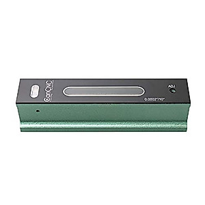 Accusize Industrial Tools 8 inch Professional Master Precision Level in Fitted Box, Accuracy 0.0002''/10'', S908-C608
