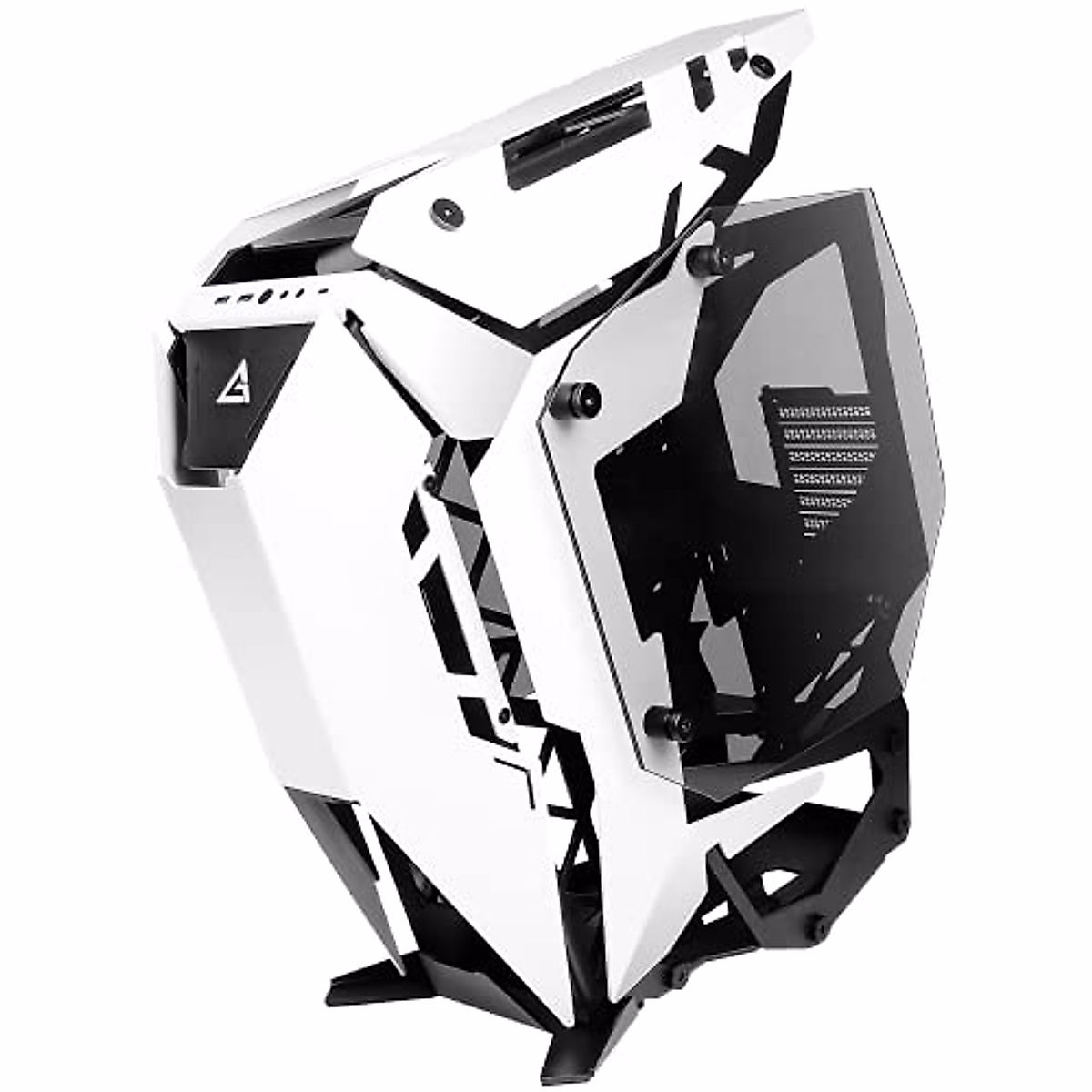 Antec Torque White/Black Aluminum ATX Mid Tower Computer Case/Winner of iF Design Award 2019, Torque Black/White